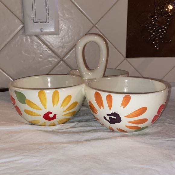 Pier 1 | Dining | Rare Nwot Beautiful Pier Serving Dish Condiment Bowls ...